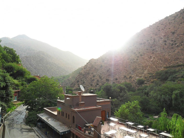 Vallée de l'Ourika : cascade au Maroc • blog voyage