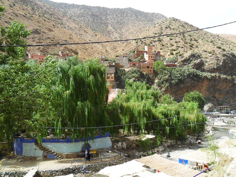 Vallée de l'Ourika : cascade au Maroc • blog voyage