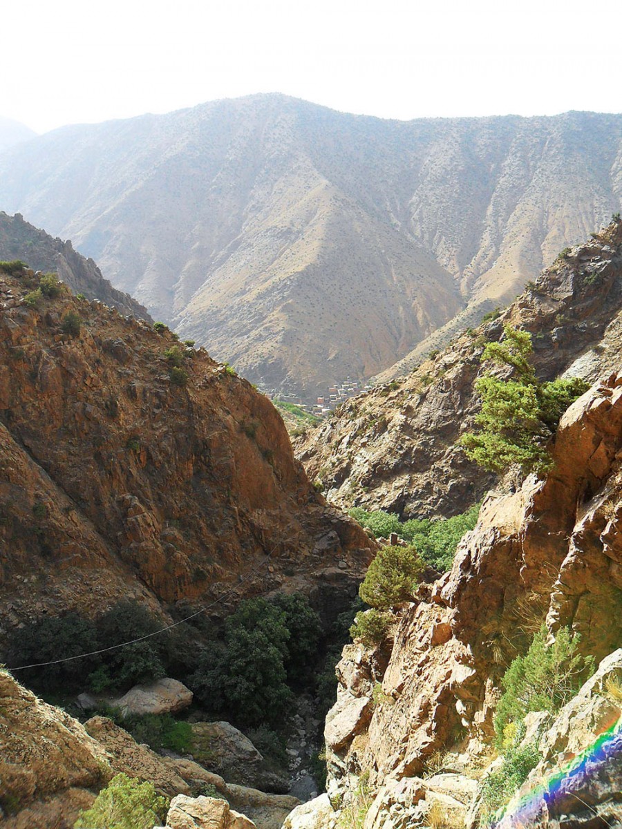 Vallée de l'Ourika : cascade au Maroc • blog voyage