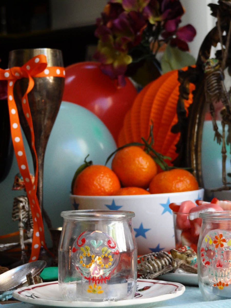 Un goûter Halloween : décoration de table • blog voyage